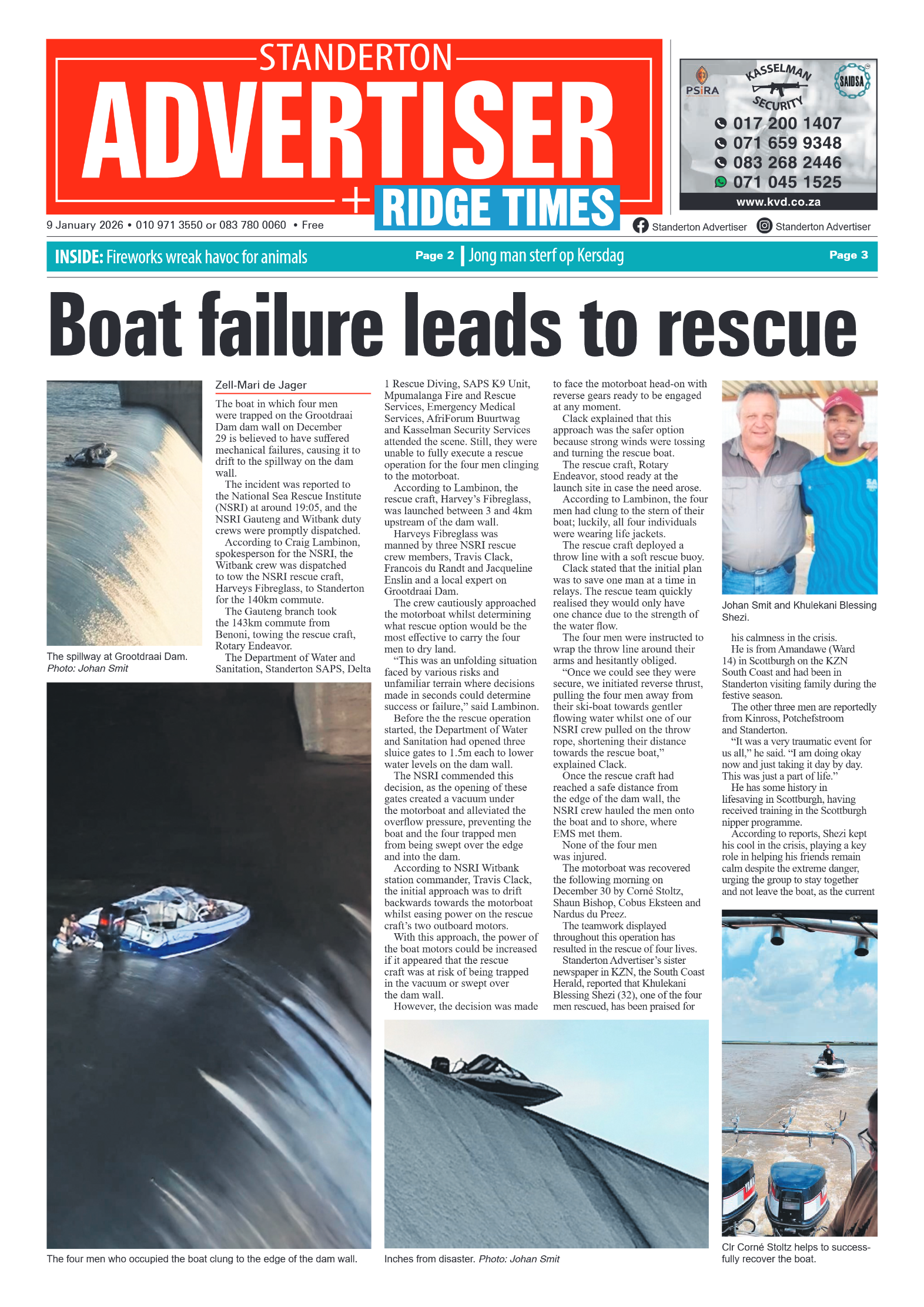 Standerton Advertiser 9 January 2026 | Ridge Times